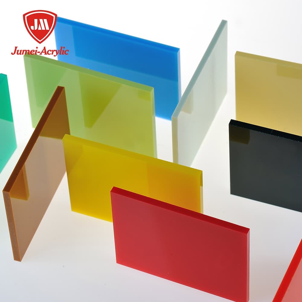 Acrylic Sheets: Clear, Colored, Frosted, and Matte Compared